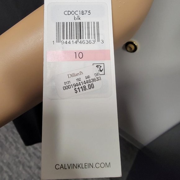 Calvin Klein | Dresses | Calvin Klein Scuba Crepe Short Tulip Sleeve ...